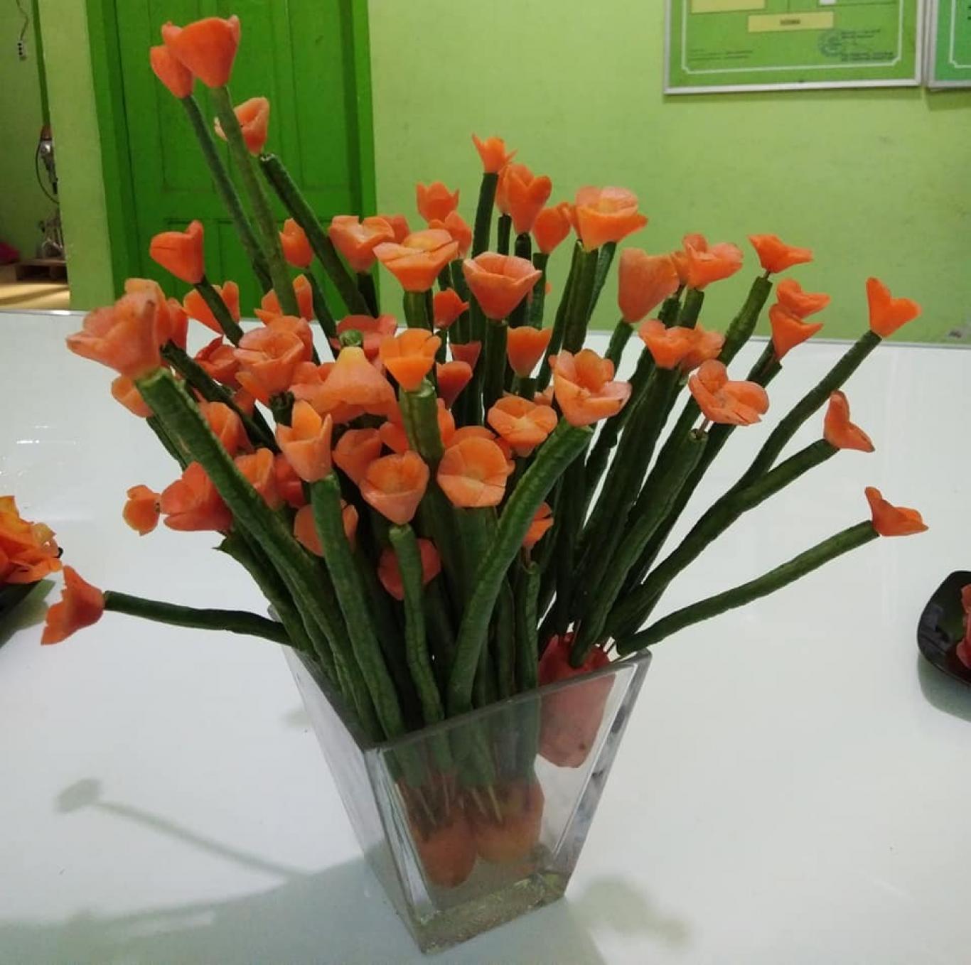 Praktik Menghias Sayur dan Buah Menjadi Bunga Yang Indah - Website ...