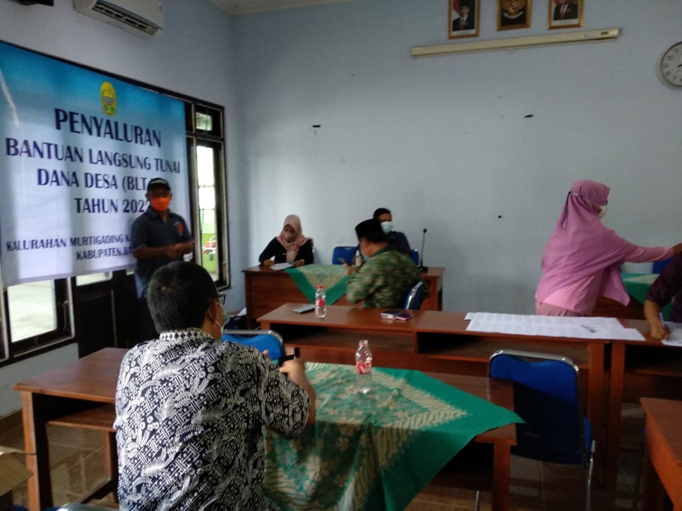 Pembagian BLT DD TA 2022 Tahap 1 dan Tahap 2 - Website Kalurahan Murtigading